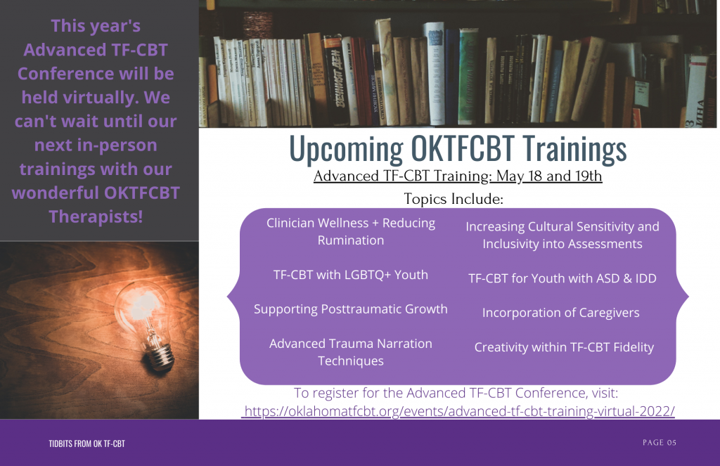 TF-CBT Newsletter – Oklahoma TF-CBT