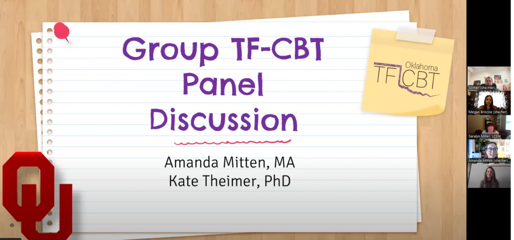 Group TF-CBT Training – In-Person – Oklahoma TF-CBT